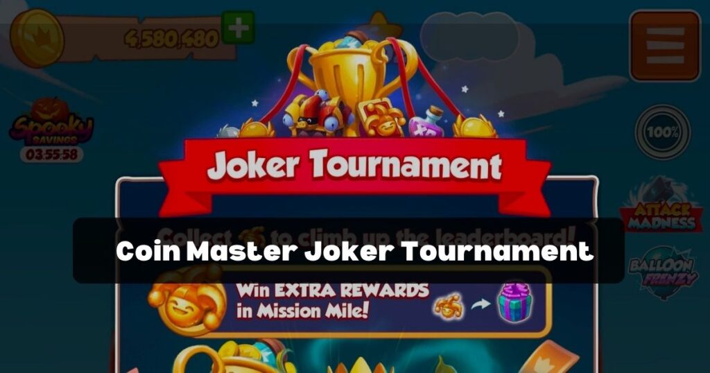 Coin Master Joker Tournament: The Best Way to Get More Coins and Spins - Guide Sprout